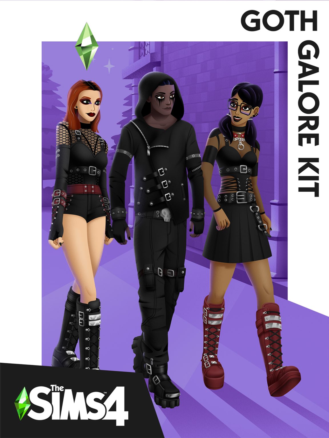 โหลดเกม The Sims™ 4 Goth Galore Kit [ALLDLCs] - Pc Game Download - Game ...